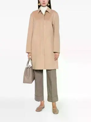 Theory Palomino Wool-cashmere Blend Coat