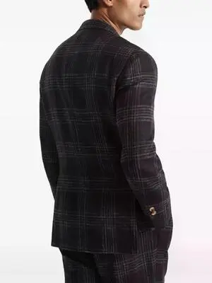 Brunello Cucinelli Tartan Check Blazer