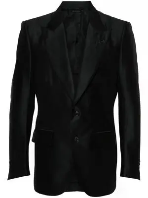 TOM FORD Single-breasted Blazer - Black