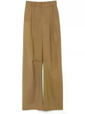 MAISON MARGIELA Pleat-detailing Trousers