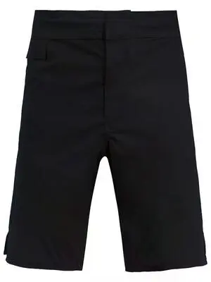 AMIR SLAMA Mid-rise Swim Shorts - Black