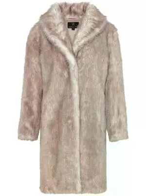 Unreal Fur Mid Length Coats For Women