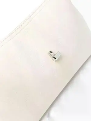 TOTEME Grained Leather T-lock Shoulder Bag - Neutrals