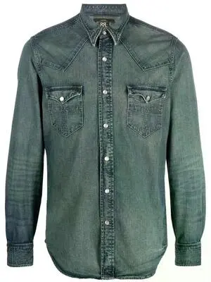 Ralph Lauren Dark-wash Denim Shirt