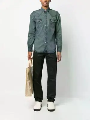 Ralph Lauren Dark-wash Denim Shirt