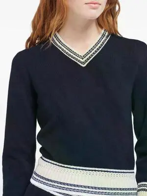 BARRIE V-neck Cashmere Sweater