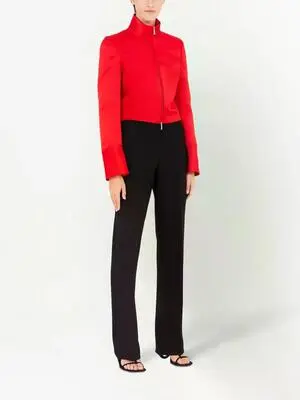 FERRAGAMO High-waisted Straight-leg Trousers