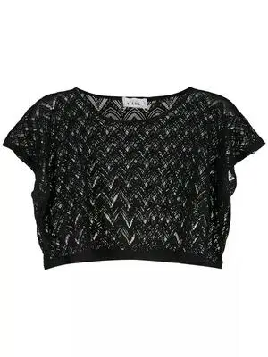 AMIR SLAMA Cropped-knitted Top