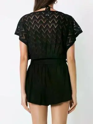 AMIR SLAMA Cropped-knitted Top