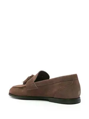 CENERE GB Suede Tassel Loafers