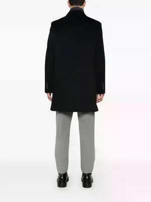 Herno Virgin Wool Coat - Blue