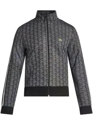 Lacoste Paris-monogram Zip-up Sweatshirt