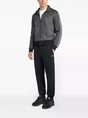 Lacoste Paris-monogram Zip-up Sweatshirt