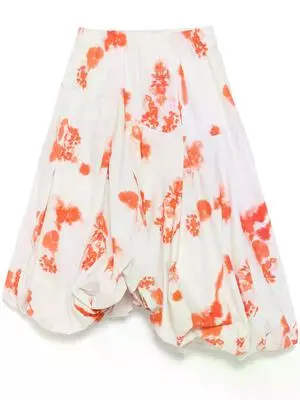 LEE MATHEWS Fleur Print Skirt