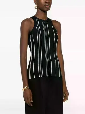 TOTEME Braid Ribbed Tank Top