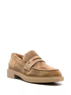 GIANVITO ROSSI Suede Loafers