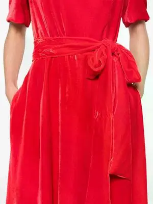STYLAND Velvet Midi Dress