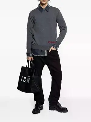 Dsquared2 Logo Intarsia-knit Jumper