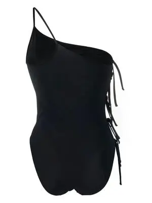 Rick Owens Knot-detailing One-shoulder Swimsuit
