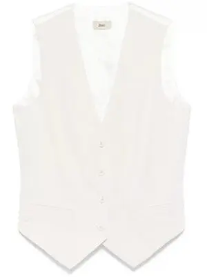 Herno Button Detailed Vests For Women