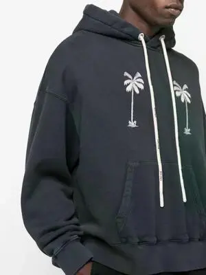 Palm Angels Graphic-print Cotton Hoodie
