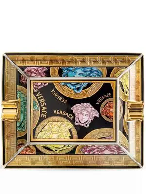 Versace Medusa Amplified Ashtray - Black