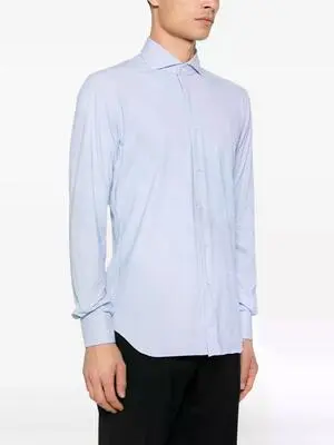 XACUS Patterned-jacquard Shirt