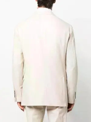 Brunello Cucinelli Peak-lapel Double-breasted Blazer - Neutrals