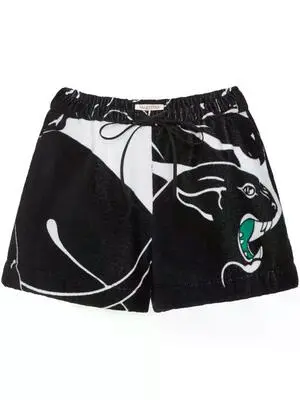 Valentino Garavani Panther Terry Shorts