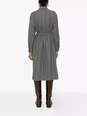 Moncler Logo-patch Shirt Dress