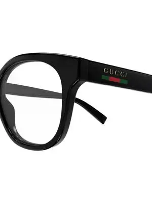 Gucci Round-frame Glasses - Black