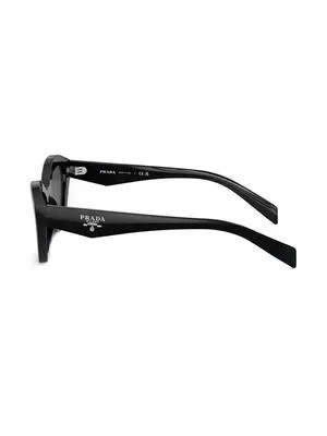 Prada Logo-print Sunglasses - Black