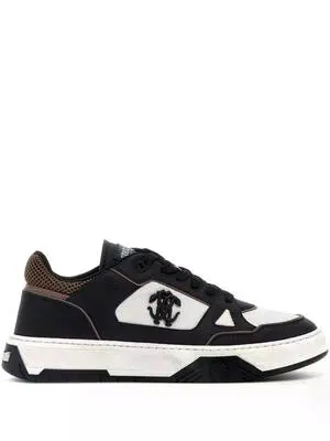 Roberto Cavalli Colour-block Sneakers - Black