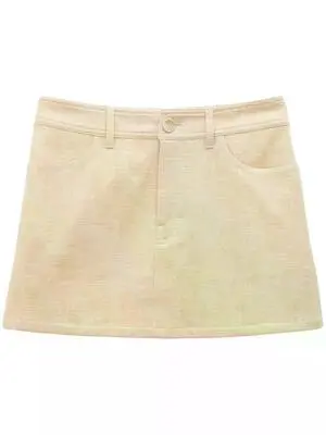 Filippa K A-line Cotton-blend Mini Skirt