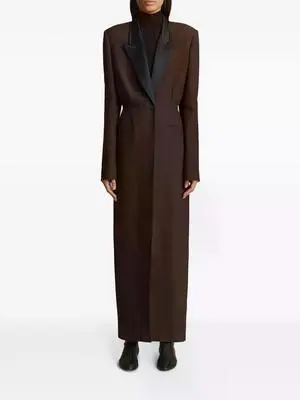 Khaite Bellow Single-breasted Coat