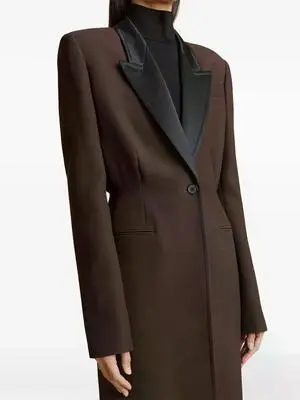 Khaite Bellow Single-breasted Coat