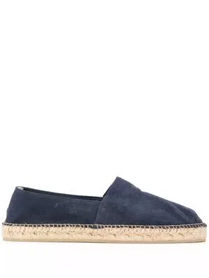 SCAROSSO Pablo Plain Espadrilles - Blue