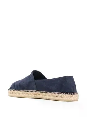 SCAROSSO Pablo Plain Espadrilles - Blue