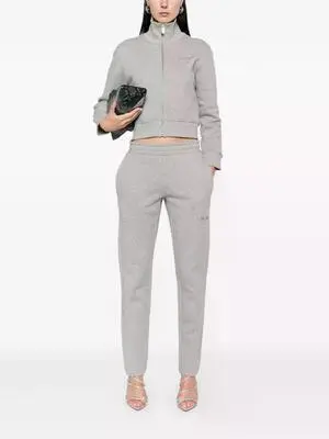 Attico Logo-appliqué Sweatpants - Grey