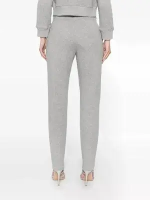 Attico Logo-appliqué Sweatpants - Grey