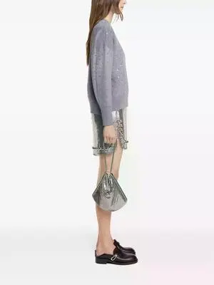 Rabanne Stud-embellished Mini Skirt