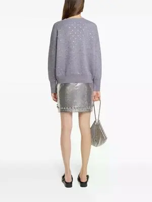 Rabanne Stud-embellished Mini Skirt