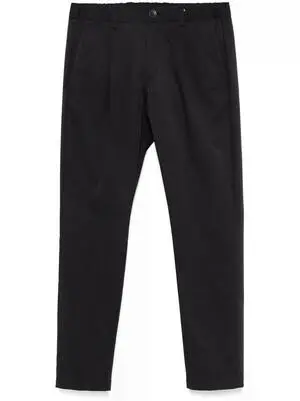 Herno Logo-plaque Tapered Trousers - Blue