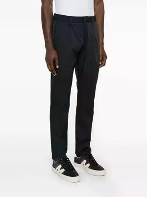 Herno Logo-plaque Tapered Trousers - Blue