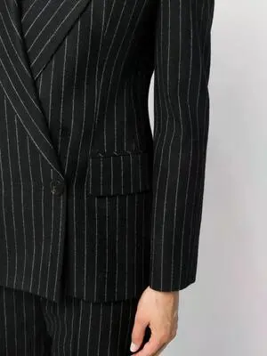 Alexander McQueen Striped Double-breasted Blazer