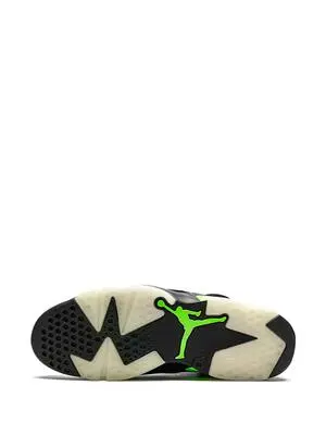 JORDAN Air 6 Retro Electric Green Sneakers - Black
