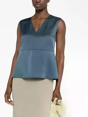JIL SANDER V-neck Tank Top