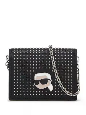 Karl Lagerfeld Ikon Crossbody Bag - Black
