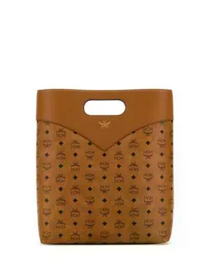 Mcm Visetos Print Leather Bag