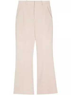 CIRCOLO 1901 Pressed Crease Wide-leg Trousers